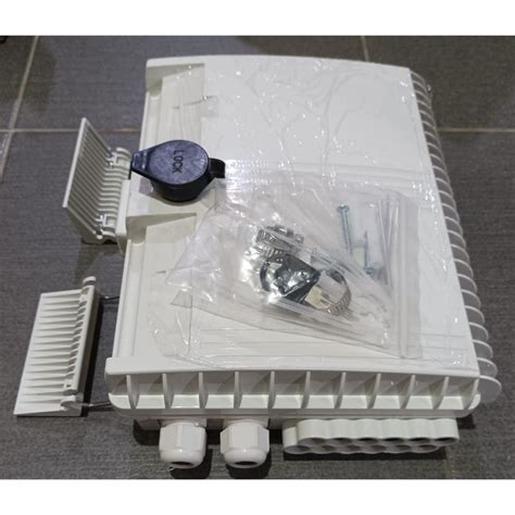 Jual Odp 16 Core Model Sunsea Ftth Box 16 Core Fat 16 Core Lengkap Ring Klem Tiang Shopee
