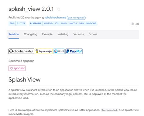 easy flutter splash screen integration top 7 splash screen packages