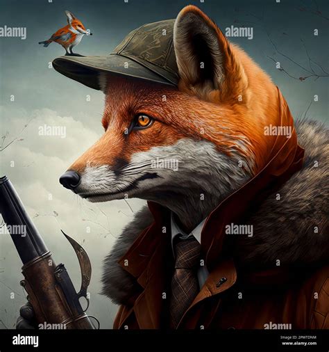 Anthropomorphic Fox