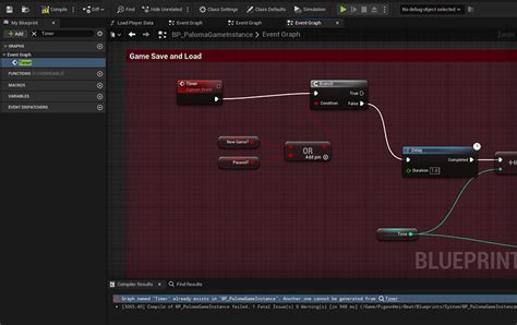 Deleted Custom Event Restricts To Use The Same Name For Variables Functions Community