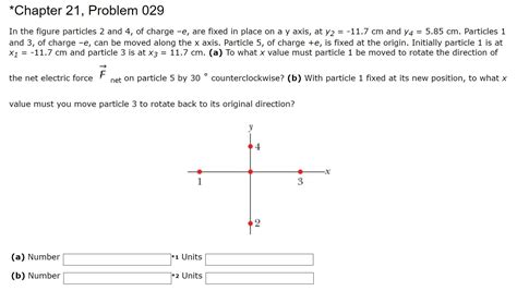 Solved Chapter Problem In The Figure Particles Chegg