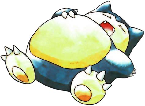 Snorlax Pokemon Dream Eater Heavyweight Berry Lover Gentle Giant Png