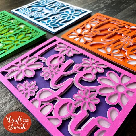 How To Make 3d Layered Greetings Cards With Your Cricut Artofit