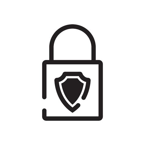 Premium Vector Padlock Icon Vector