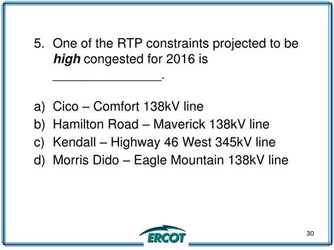 PPT ERCOT Planning Overview And Summer Assessments Update PowerPoint Presentation ID