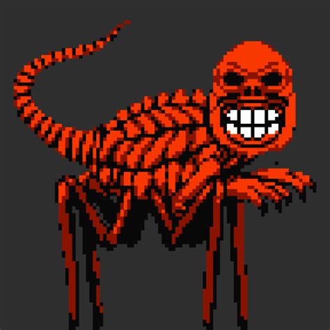 Red With Teeth Nes Godzilla Creepypasta Know Your Meme