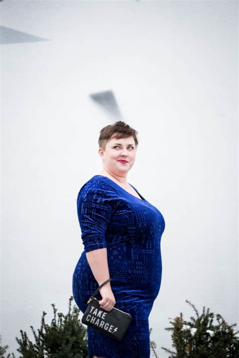 Queen Bee Plus Size Velvet Look Book Lgbt Model And Blogger The