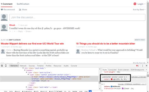 Javascript Incorrect Disqus Styles Stack Overflow