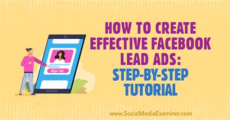 How To Create Effective Facebook Lead Ads Step By Step Tutorial Cristian A De Nardo