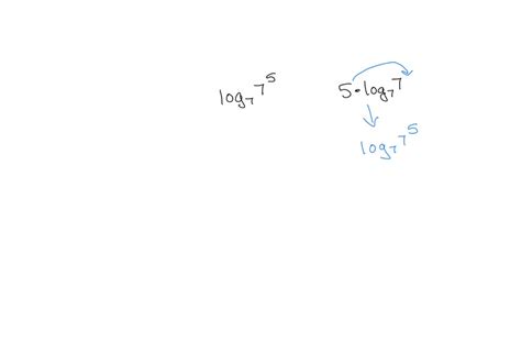 SOLVED Find The Value Of Each Logarithmic Expression Note There S Only One Answer For The
