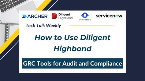 Audit And Compliance Tools How To Use Diligent Highbond Youtube