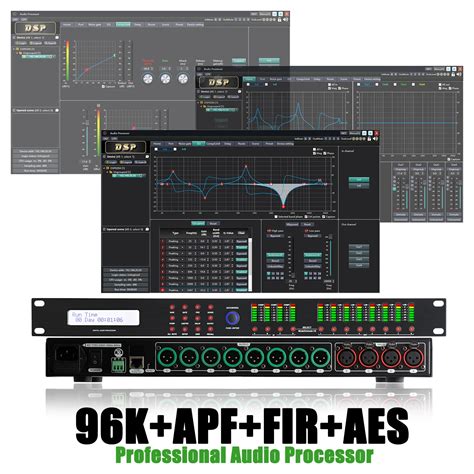 Lcz Dp48t 96khz 24bit Dsp 4 In 8 Out