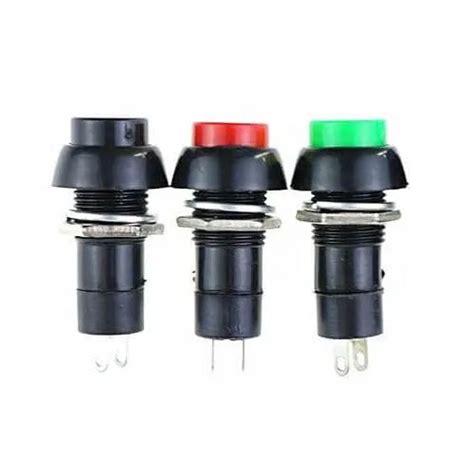 Momentary Push On Switch Round Small Jj Electronic