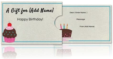 Free Customizable Birthday T Certificate Template