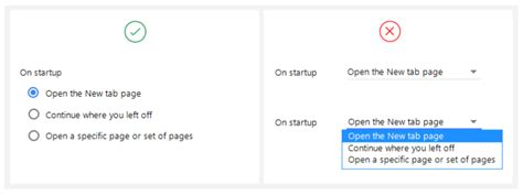 7 Rules Of Using Radio Buttons Vs Drop Down Menus Ux Design World