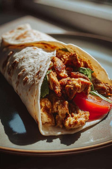 Amazing Chicken Shawarma Wrap Recipe