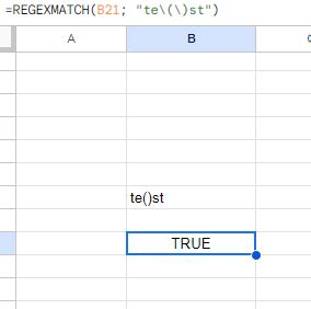 Regex How To Ignore Parenthesis In A REGEXMATCH Stack Overflow