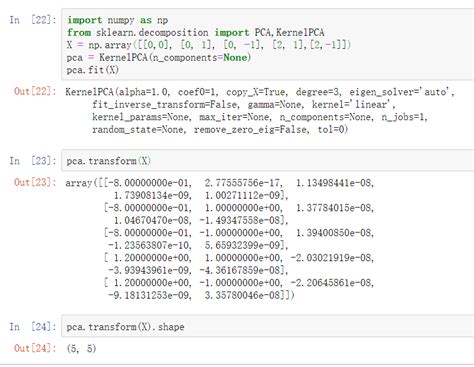 Kernel Pca的推导（附sklearn源码讲解） 哔哩哔哩