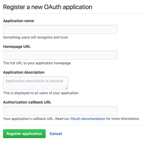 Github OAuth Applications As A Blueprint
