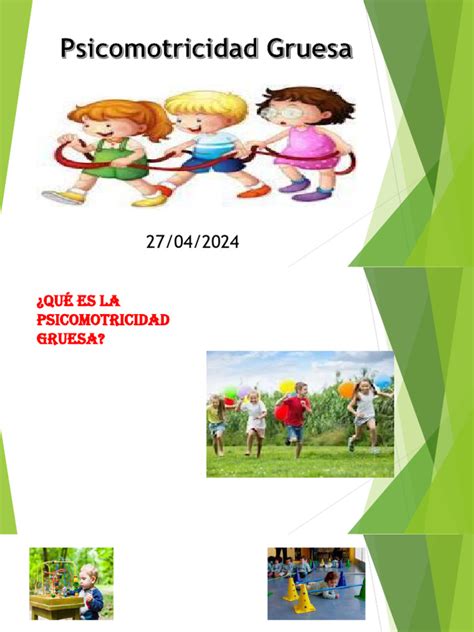 Psicomotricidad Gruesa Pdf