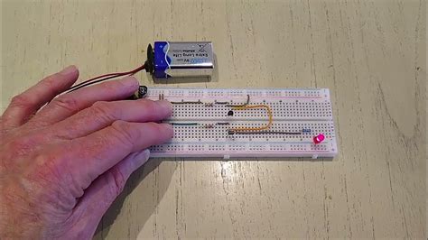 Using Two Npn Transistors To Build An And Gate On A Breadboard Youtube
