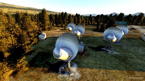 Allen Telescope Array Seti Institute For Microsoft Flight Simulator Msfs