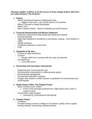 Informative Speech Outline Attention Grabber Caffeine Is The Life Source Of Every College
