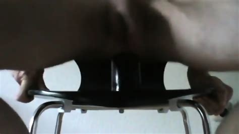 Horny Guy Rides Huge Dildo