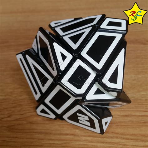 Cubo Rubik Ghost Cube Ninja Ghostcube Zcube Stickers M Rubik Cube Star