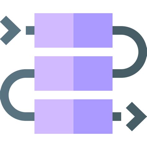 Process Basic Straight Flat Icon