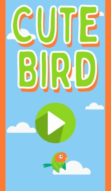 Cute Bird HTML Game Construct Template By Esmael Codester