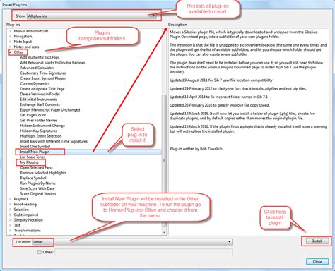Curated Plug In Sets Installing The First Plug In OF NOTE