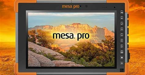 The All New Mesa Pro Rugged Tablet By Juniper Systems Is Now Available Geoconnexion