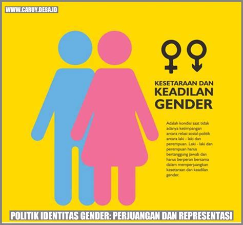 Politik Identitas Gender Perjuangan Dan Representasi Caruy