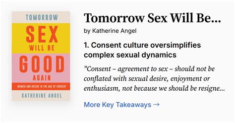Tomorrow Sex Will Be Good Again Summary Audio Quotes Faq