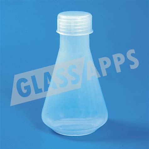 Flask Conical Pp With Screw Cap Glassapps
