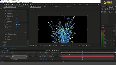 AE如何制作流星雨效果AE制作流星雨效果图文教程 羽兔网