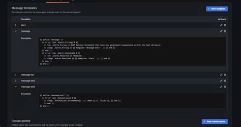 Grafana 8 Alerting Value Template Configuration Grafana Labs