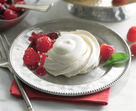 Cran Raspberry Meringues Recipe Daisy Brand