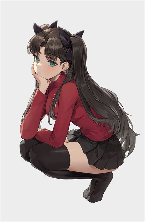 Rin Tohsaka Tohsaka Rin Rin Tohsaka Fate Series Cotta