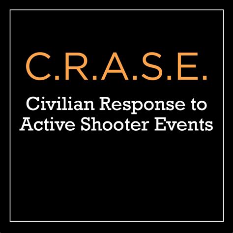 Civilian Response To Active Shooter Events Crase Arkansas Center
