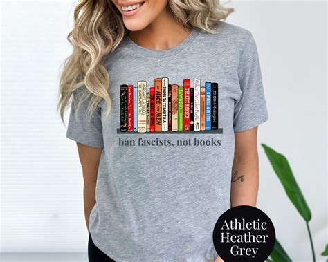 Ban Fascists Not Books Read Banned Books Librarian Shirt Anti