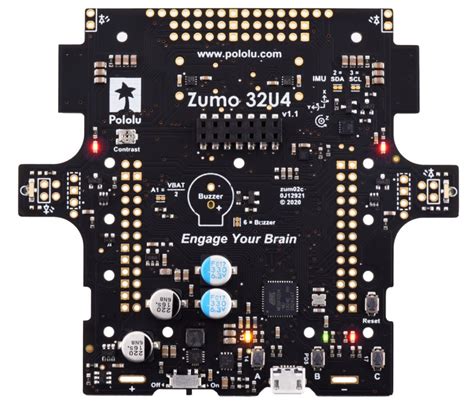 Плата управления для робота Zumo 32u4 Robot від Pololu V11 купить в