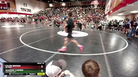 106 Lbs Champ Round 1 Shaiden Casner Cheyenne East Vs Caleb Brown Big Piney