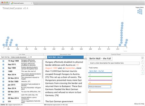 Timelinecurator Interactive Authoring Of Visual Timelines From