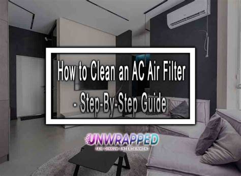 How To Clean An AC Air Filter Step By Step Guide
