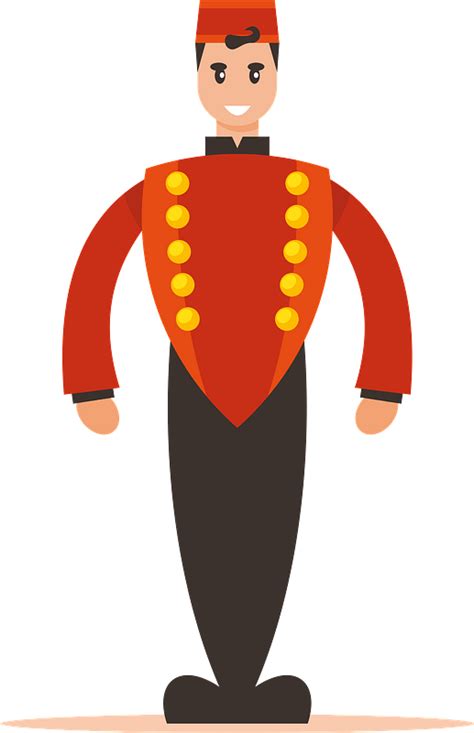 Bell Boy Free Vector Clipart Images On