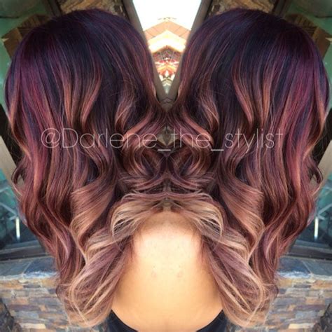 Hair Ombre Hair Burgundy Hair