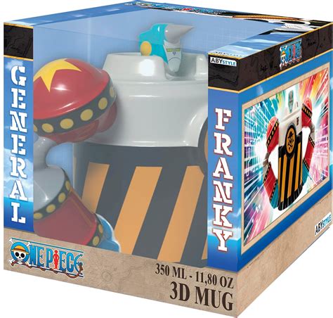 Caneca 3d One Piece Do Robô Mecha Iron Pirate Franky Shogun « Blog De