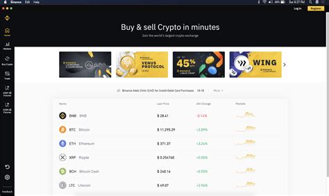 Binance Desktop Client Mac